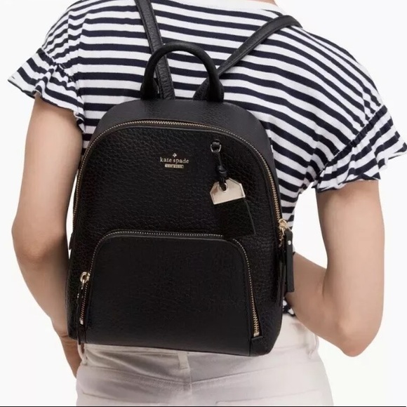 kate spade | Bags | Kate Spade Caden Carter Soft Taupe Gray Backpack ...